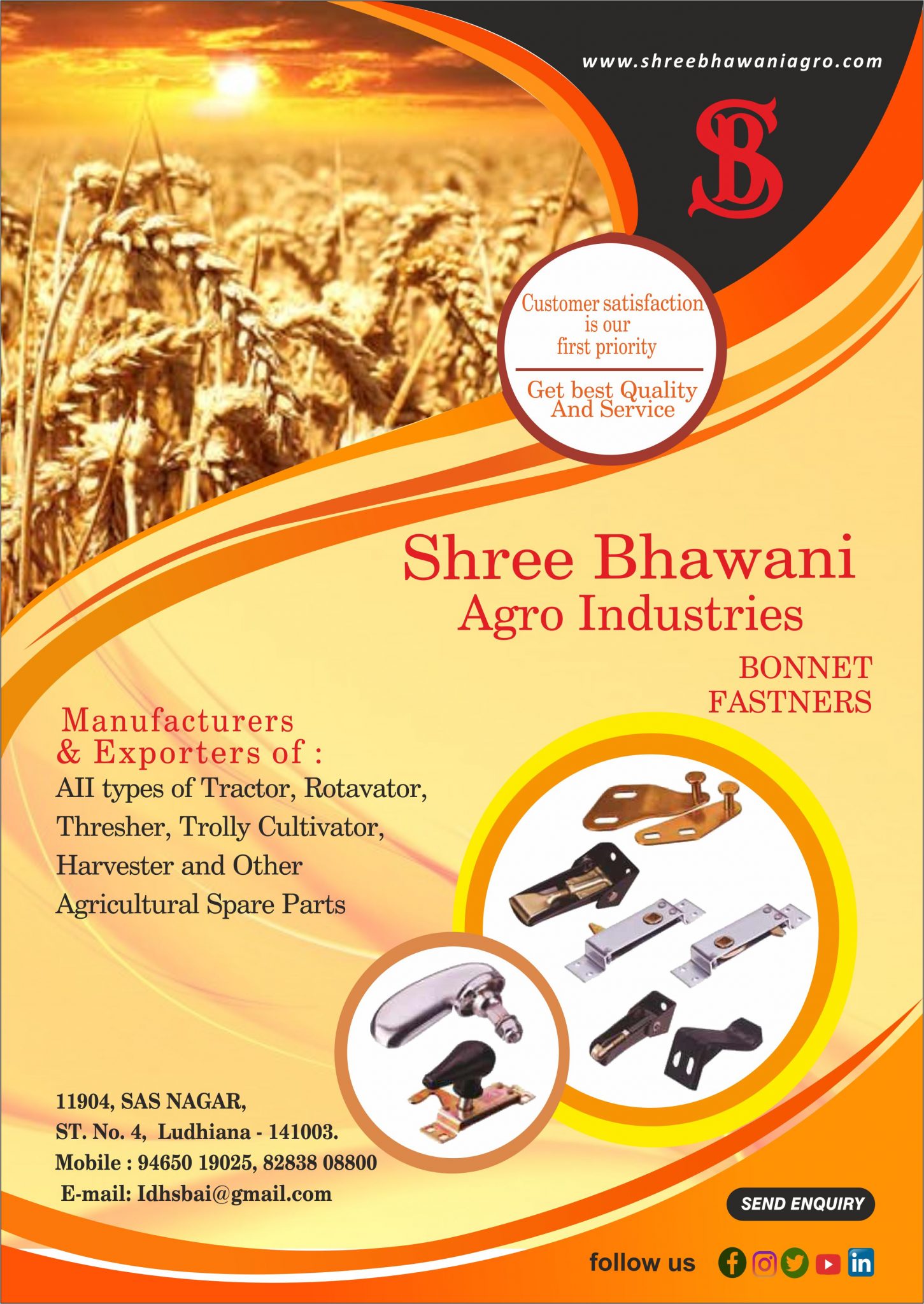 AGRICULTURE PRODUCTS - Shree Bhawani Agro Industries